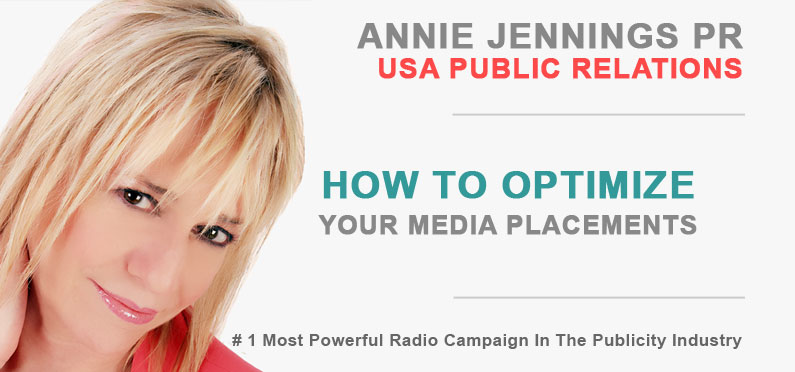 Publicity - How To Optimize Your PR Media Placements